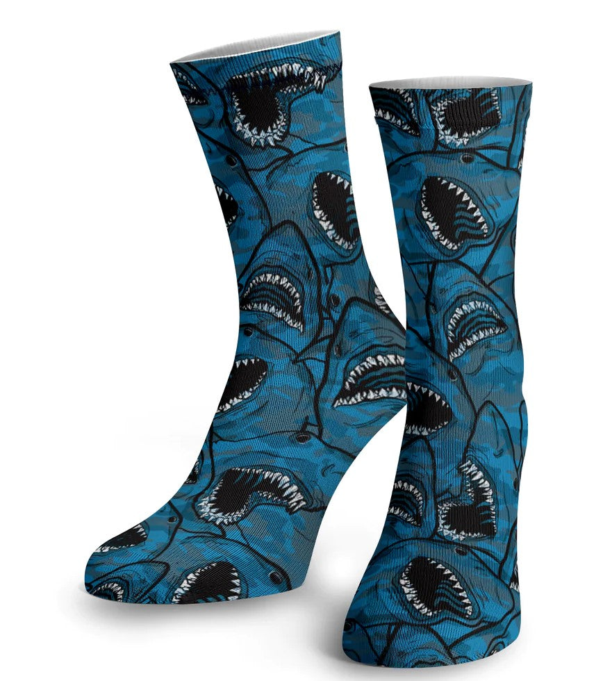 Eco-friendly Shark Camo Dive Socks – The Florida Nomad